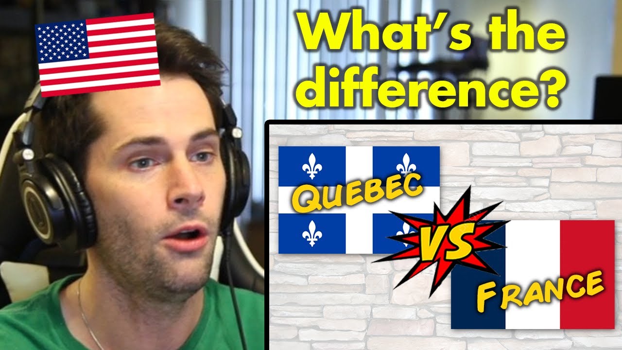 American Reacts to French in Quebec vs. France - YouTube