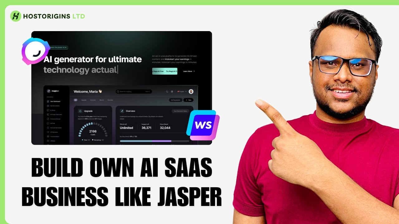 Build Your Own AI SaaS Business Like Jasper: Easy Guide to Creating Content & Image Generators ...