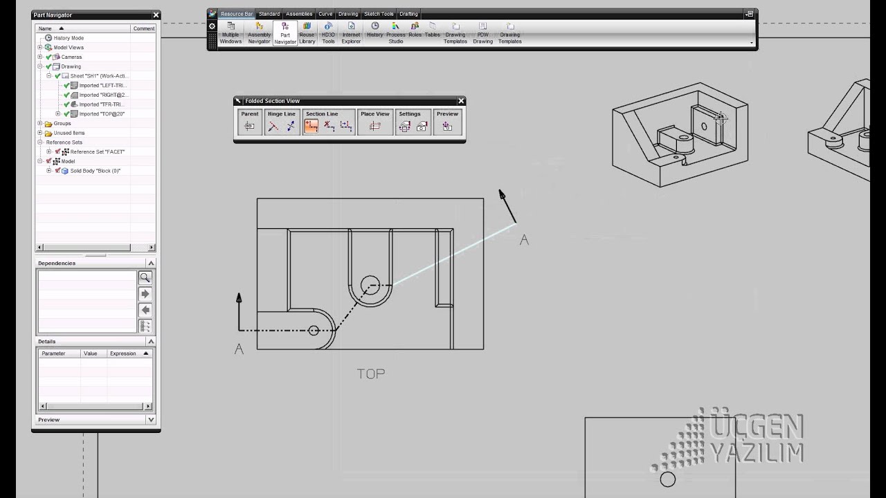 Folded Section View.avi - YouTube