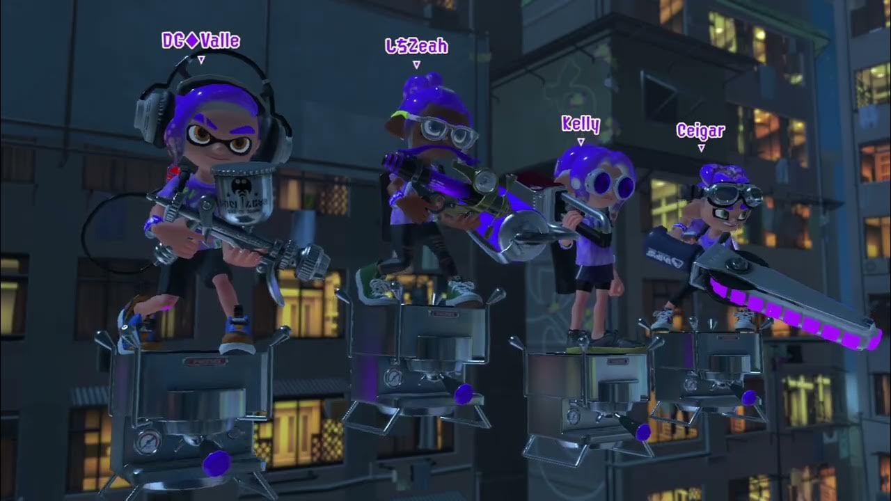Splatoon 3 First Splatfest Gear vs Grub vs Fun Part 1 - YouTube
