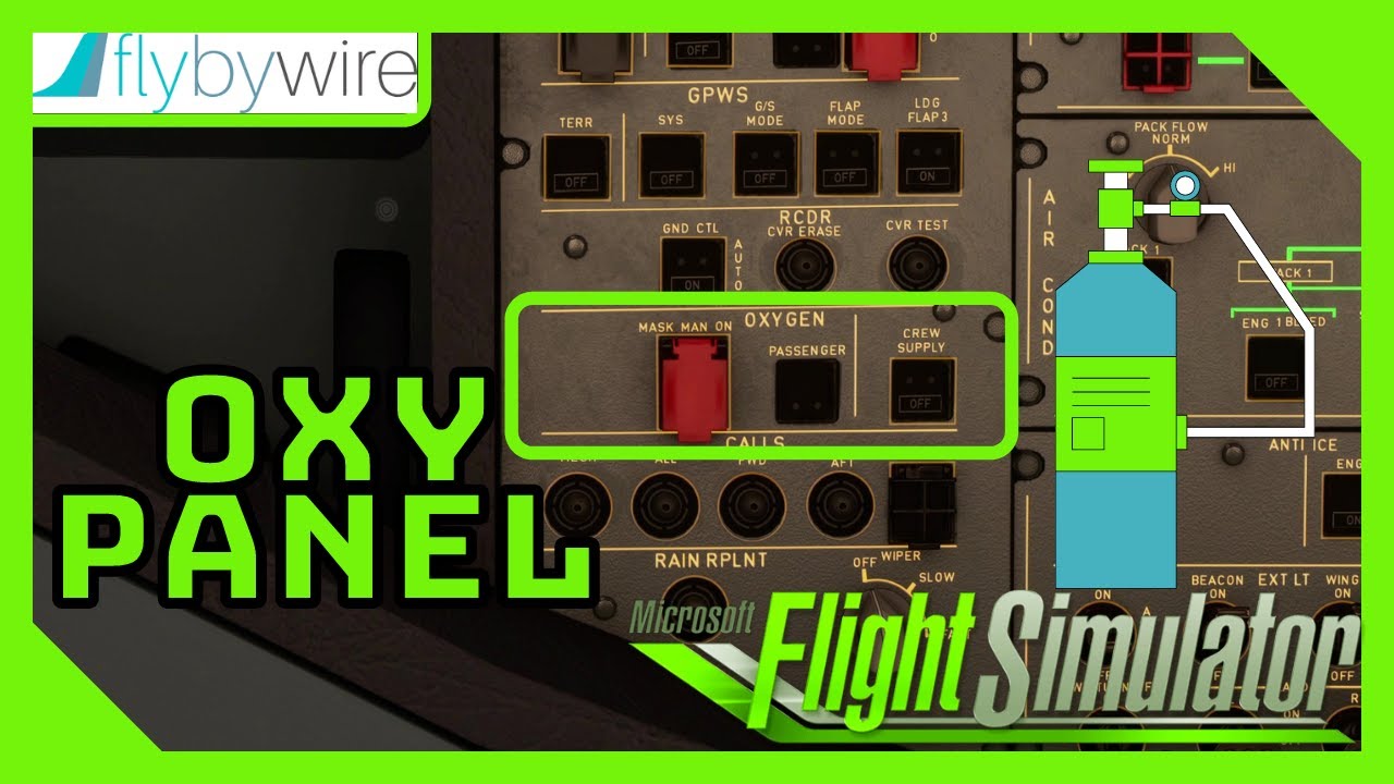 OXYGEN PANEL EXPLAINED | Microsoft Flight Simulator | A32NX ...