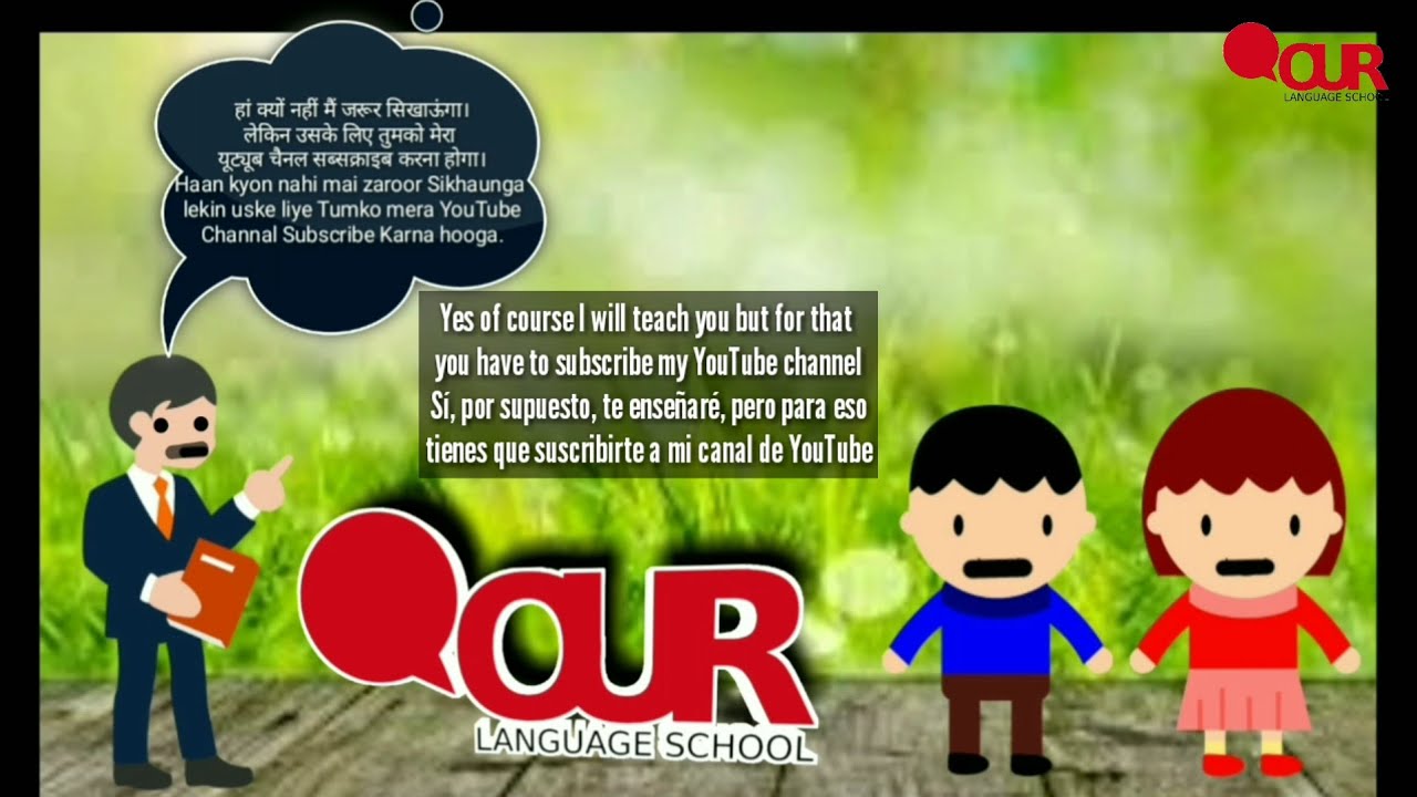 Learn Basic Hindi conversation/ Aprenda la conversación Básica Hindi ...