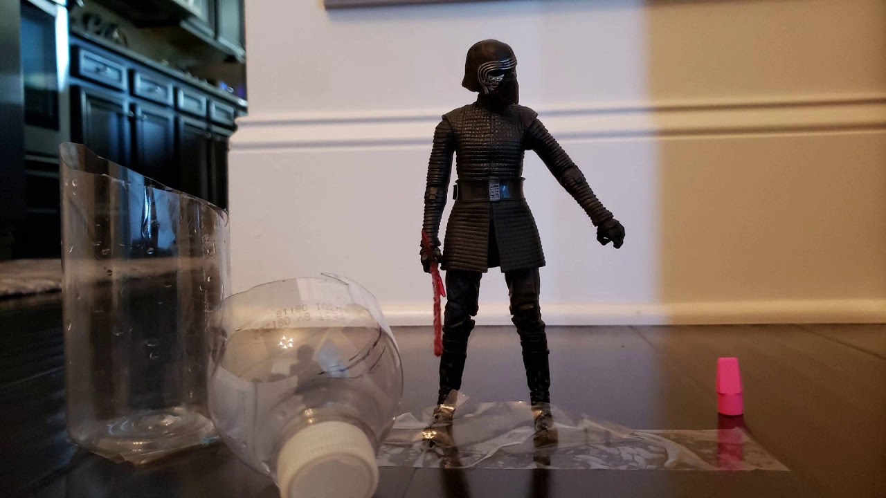 kilo ren stop motion review (first attempt of stop motion review) - YouTube