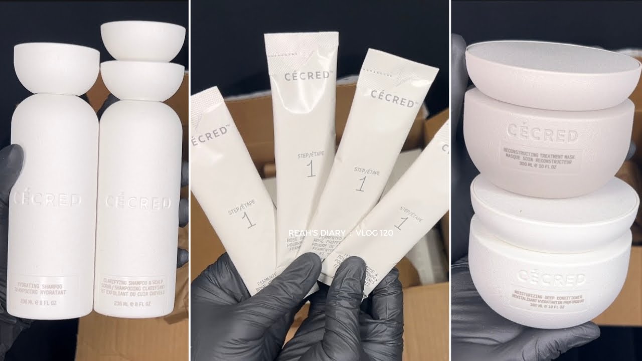 Cecred ASMR Unboxing | Ce'cred Unboxing | Beyonce's Hair Care Line ...