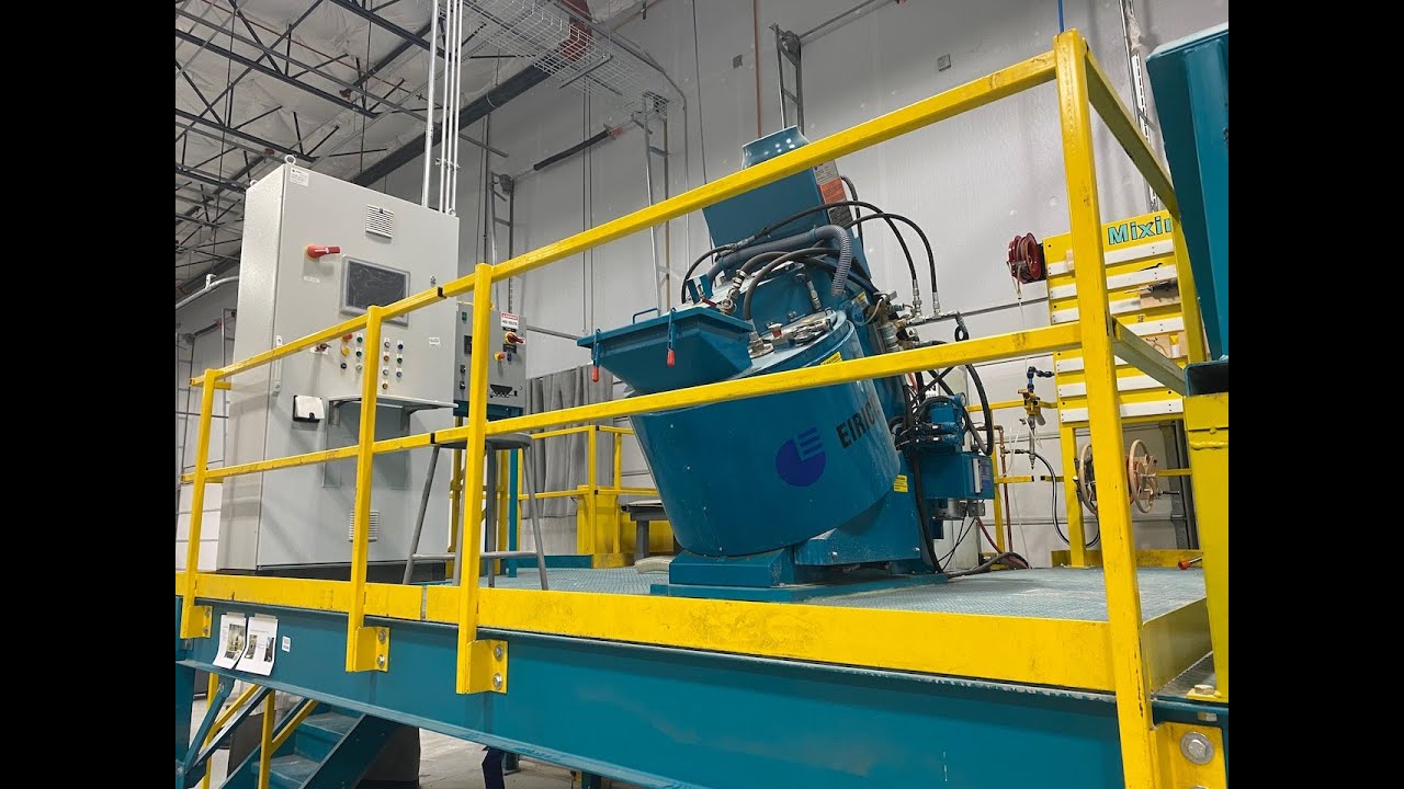 Eirich Mixer - YouTube
