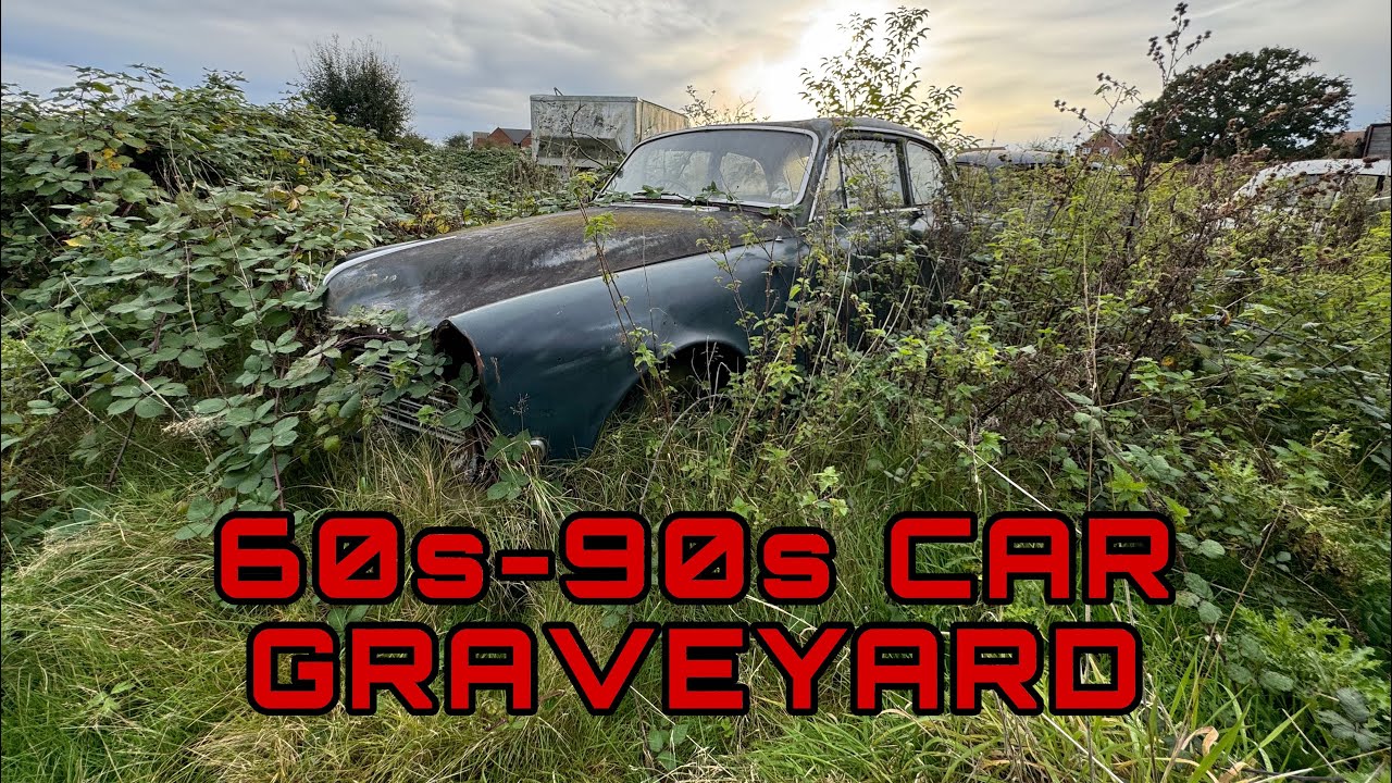 Exploring an INCREDIBLE Graveyard Collection of Rotting Cars! Renault ...
