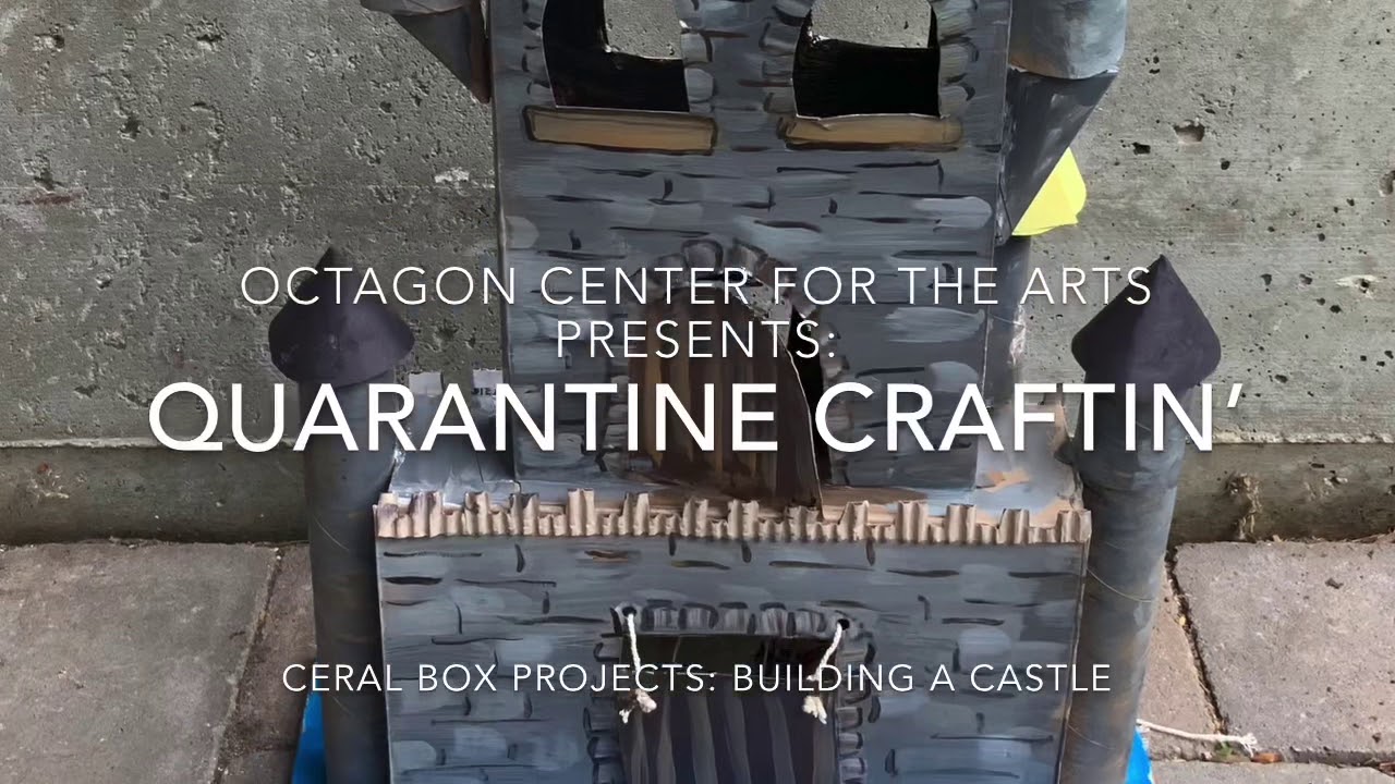 Cereal Box Project: Building a Castle - YouTube