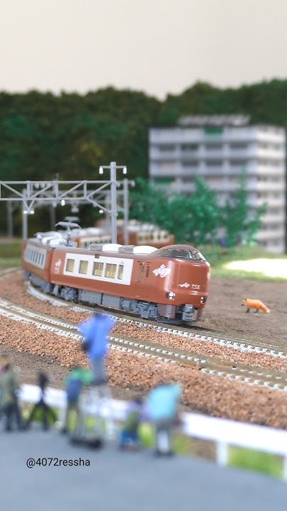 #ブロンズやくも #273系 KATO N-scale model, Series 273 Limited express “YAKUMO”. #shorts - YouTube