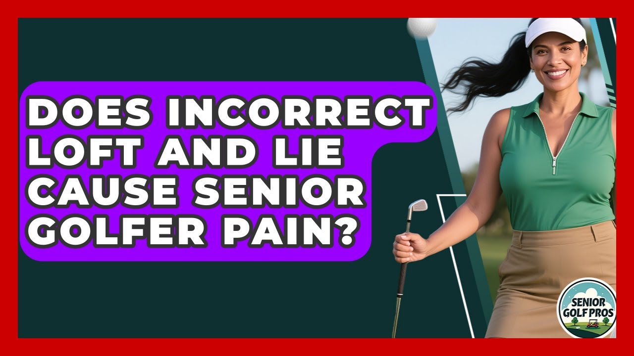 Does Incorrect Loft And Lie Cause Senior Golfer Pain? - Senior Golf ...