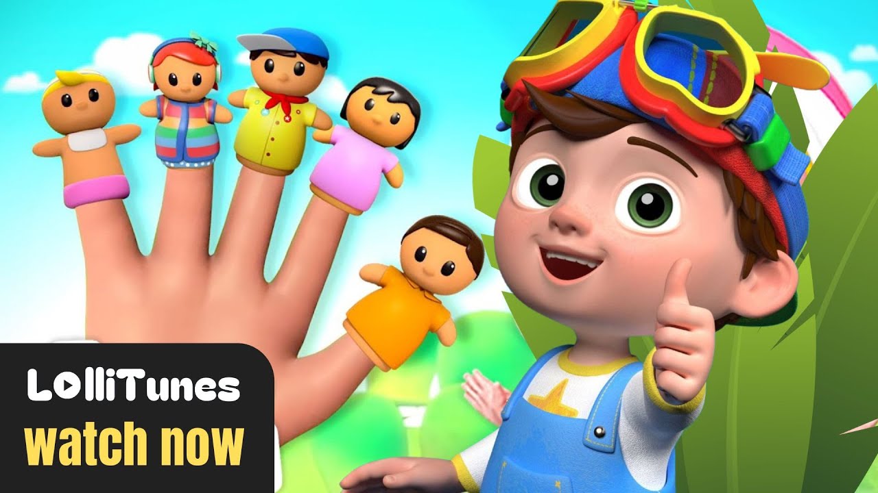The Finger Family Chansons _ Finger Family + More Nursery Rhymes & Kids ...