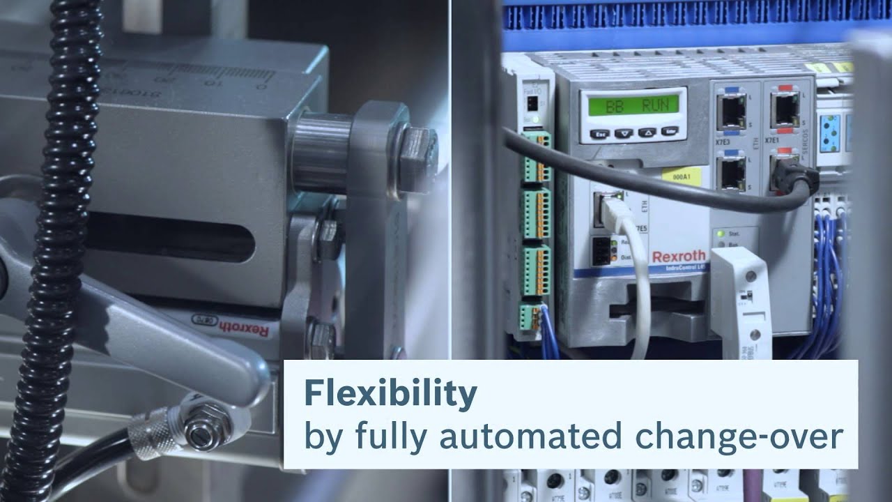 Rexroth Flexibility: Changeovers at the Push of a Button - YouTube