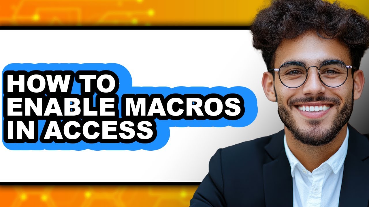 How to Enable Macros in Access (easy Method) - YouTube