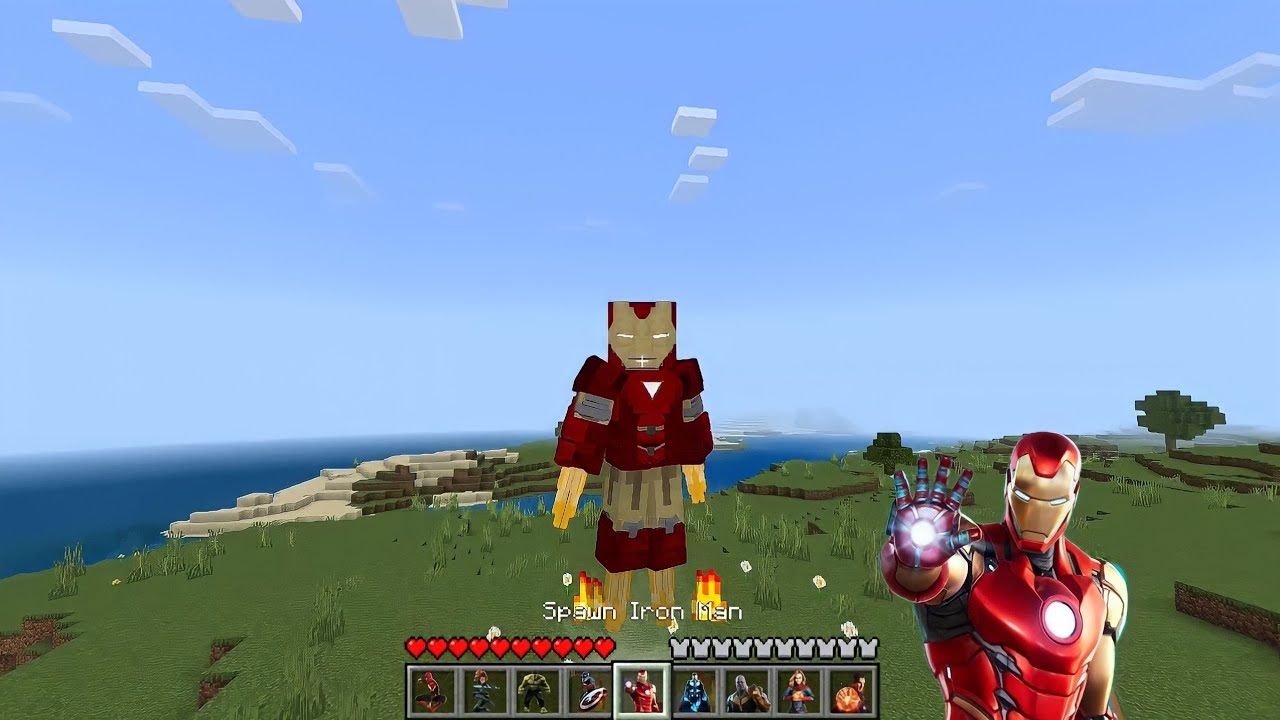 Marvel Minecraft Mods - YouTube