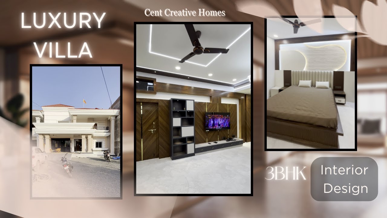 Sanwariya Seth Villa | Modern Contemporary 3BHK Luxury Villa | Cent Creative Homes, Indore - YouTube