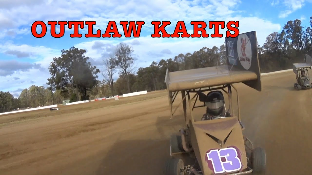 Outlaw Karts Feature Race Nepean Raceway 27 07 2025 - YouTube