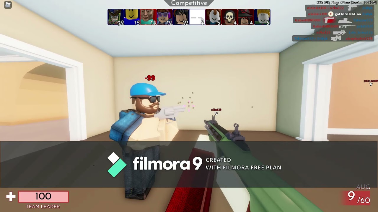 roblox arsenal headshots montage 3 - YouTube