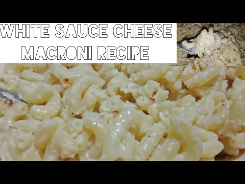 2 minutes Recipe... Simple White sauce cheese macroni Recipe... - YouTube