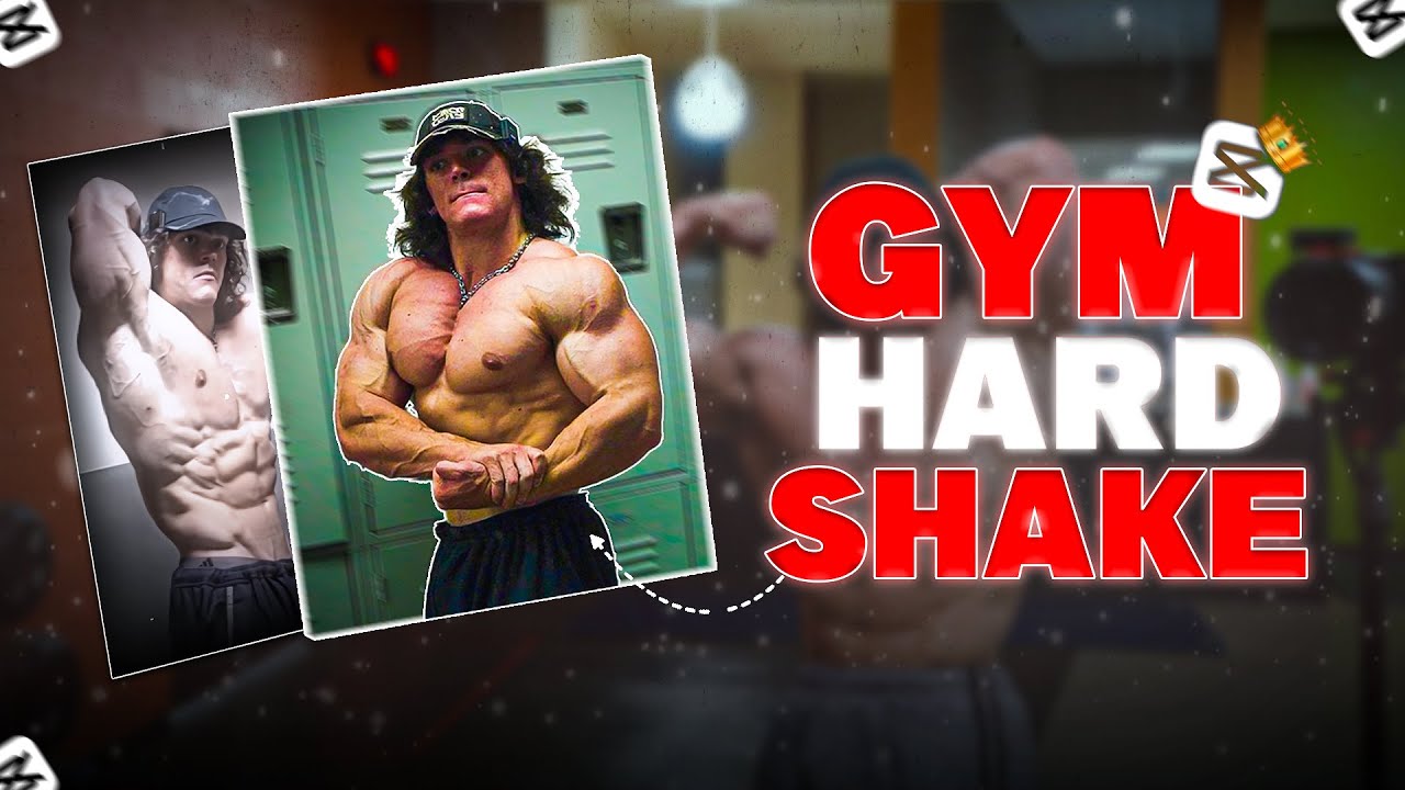 How to make gym edit in capcut like instagram reel| Capcut| gym tutorial| #hardshake # ...