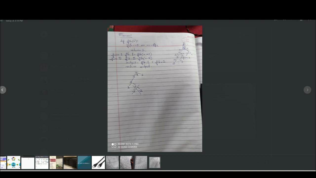 Fibonacci Series using Recursion | Python - YouTube