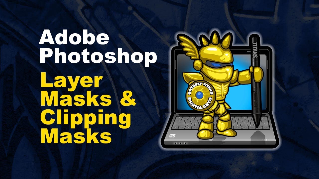 Layer Masks & Clipping Masks in Photoshop - YouTube