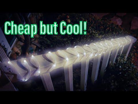 Harbor Freight Solar Rope Light - YouTube