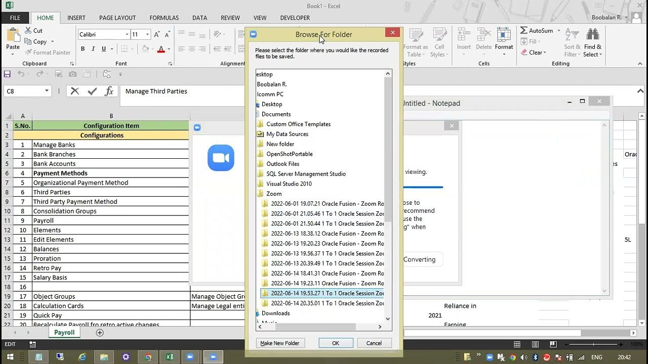 Oracle - Fusion Human Capital Management Core HR 5 - YouTube