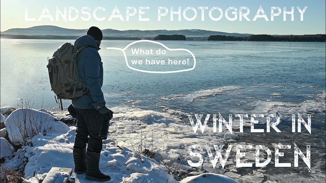 WINTER Landscape Photography in SWEDEN | My first PHOTO EXHIBITION ...