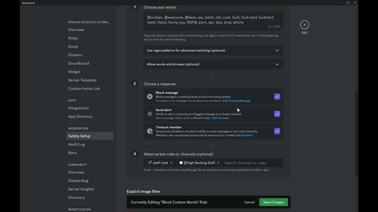 How to Setup AutoMod in Your Discord Server! - YouTube