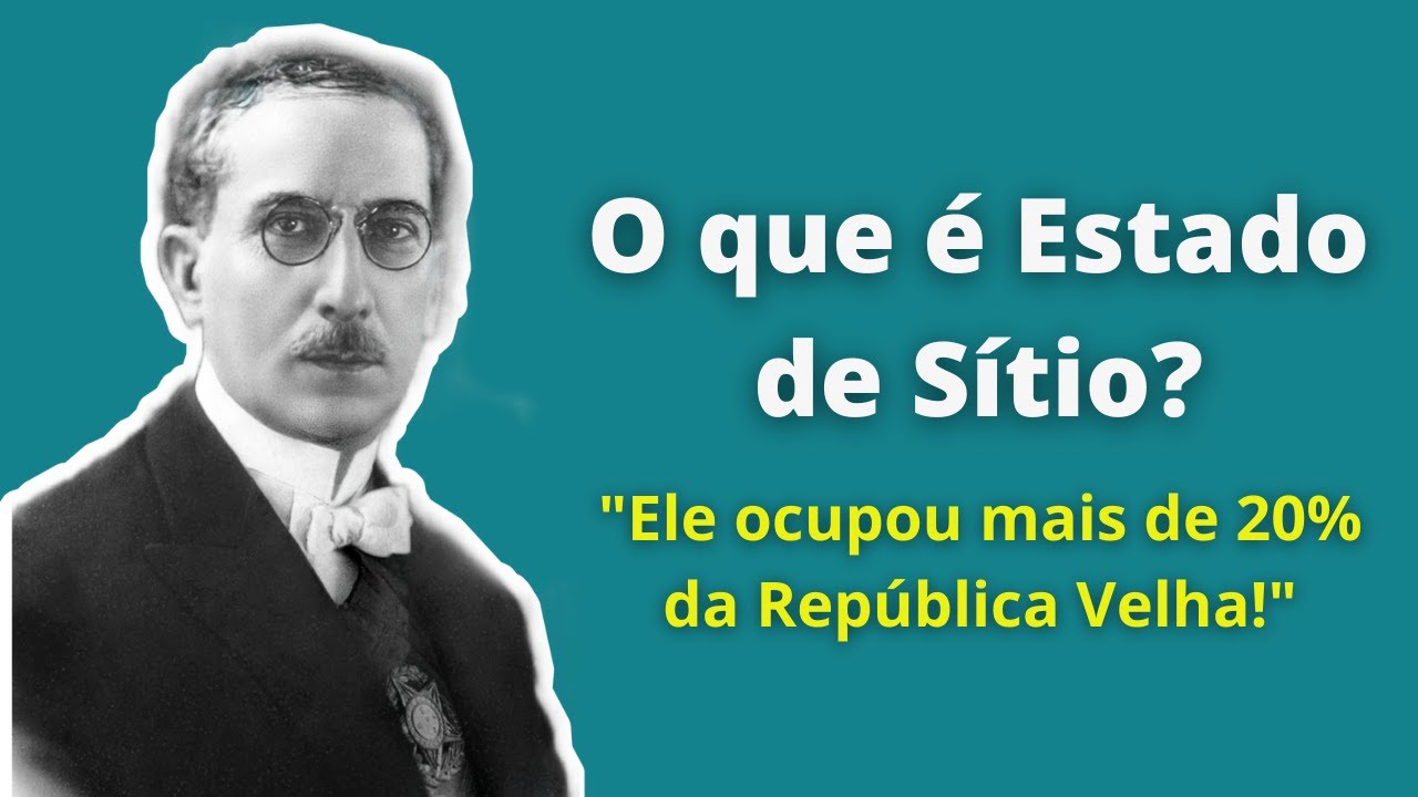 O que é Estado de Sítio? I Entenda este mecanismo! - YouTube
