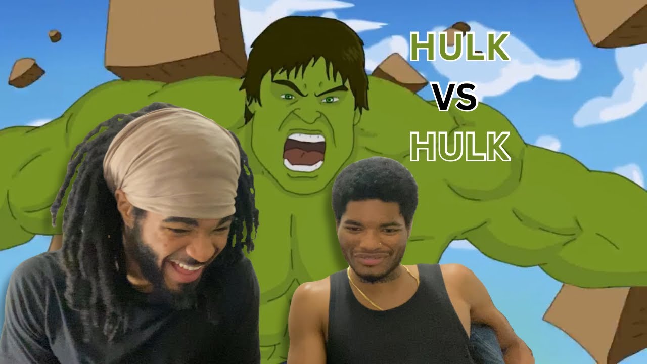 Everybody Getting Hit😂 | HULK VS HULK VS HULK Fan Animation Reaction ...