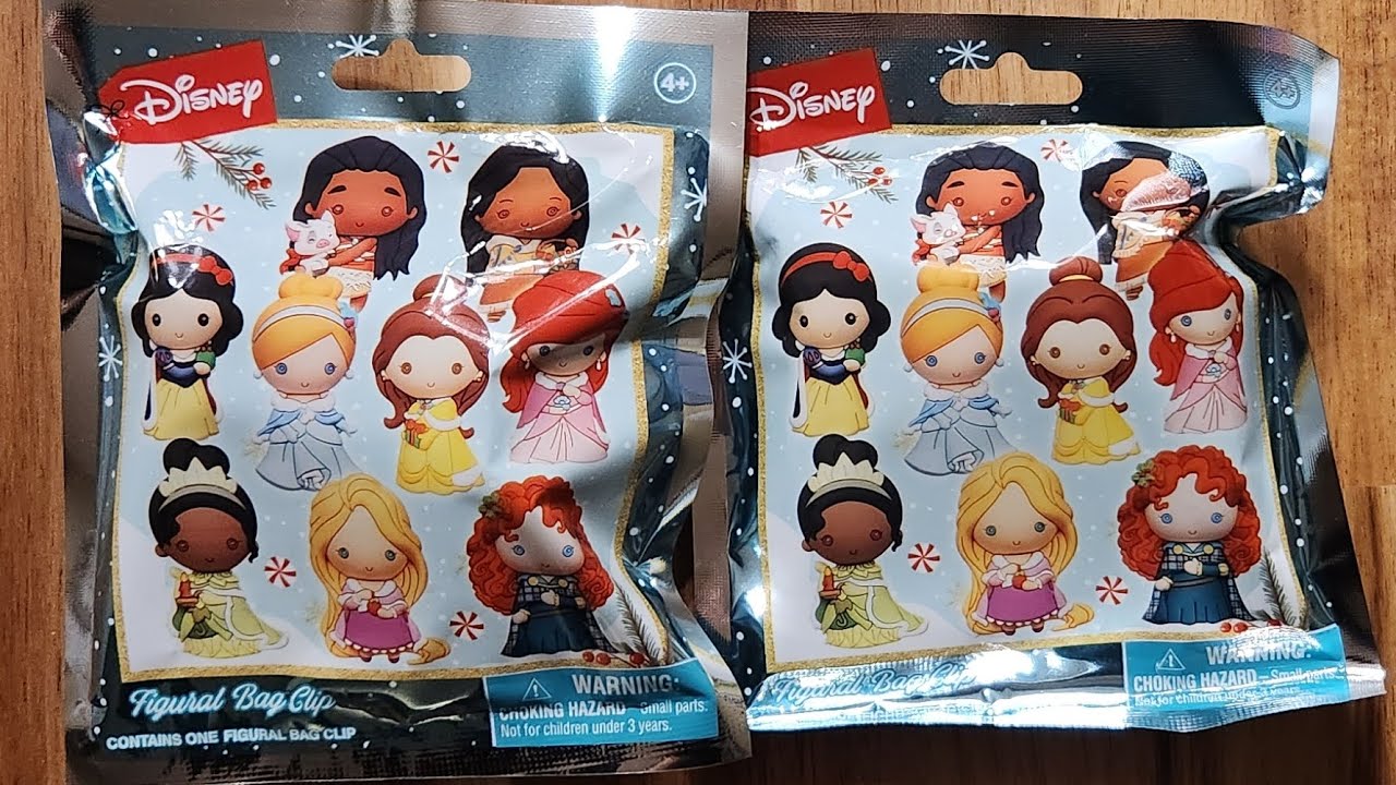 Disney Princess Holiday Bag Clips - YouTube