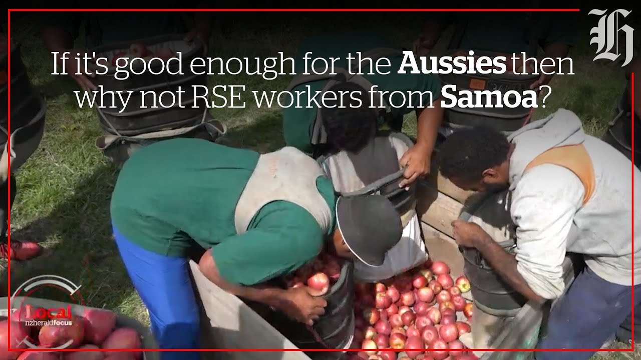 If it's good enough for the Aussies then why not RSE workers from Samoa ...