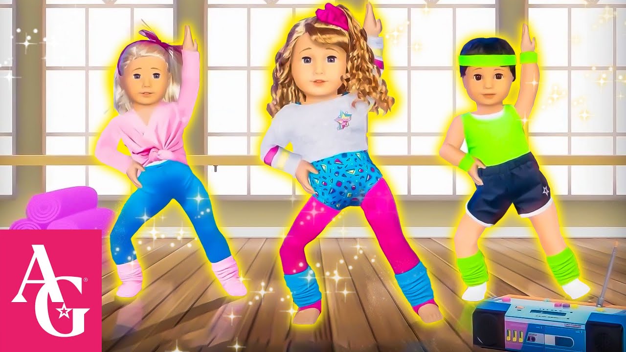 Courtney Workout Routine Compilation | American Girl - YouTube