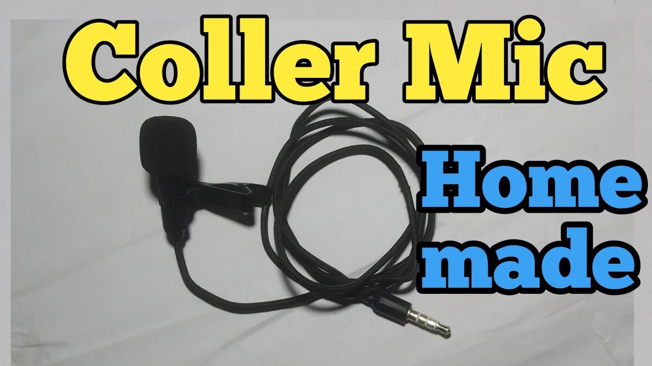 How To Make A Coller Mic || Home Made Coller Mic - YouTube