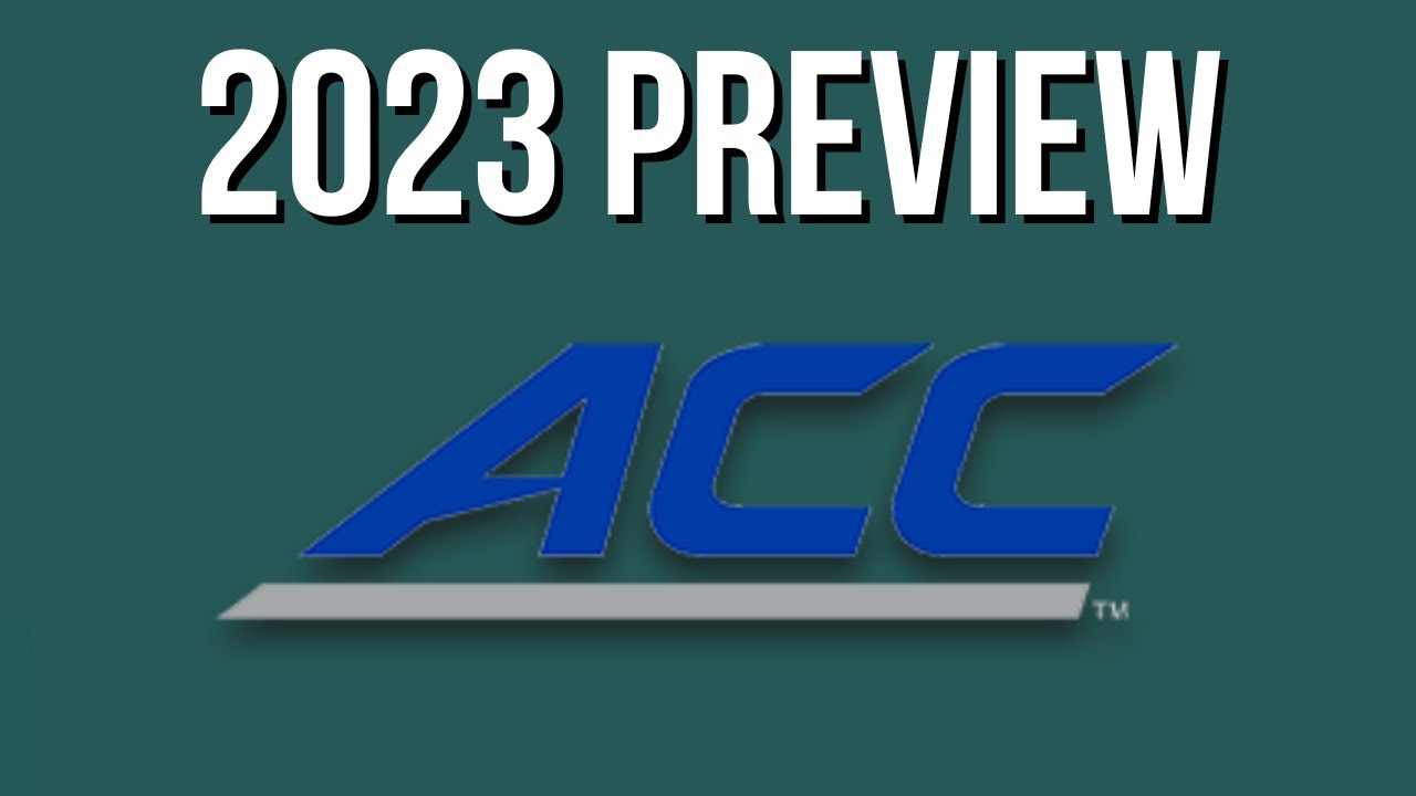 2023 ACC Preview (Surprises, Disappointments, Championship Picks) - YouTube