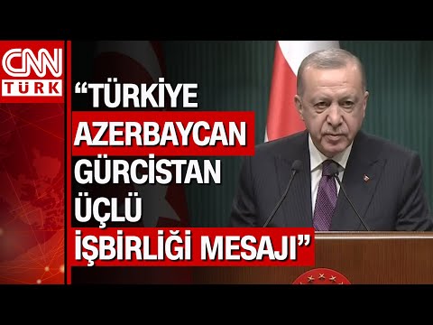 Gürcistan lideri Ankara'da... Cumhurbaşkanı Erdoğan'dan üçlü işbirliği mesajı