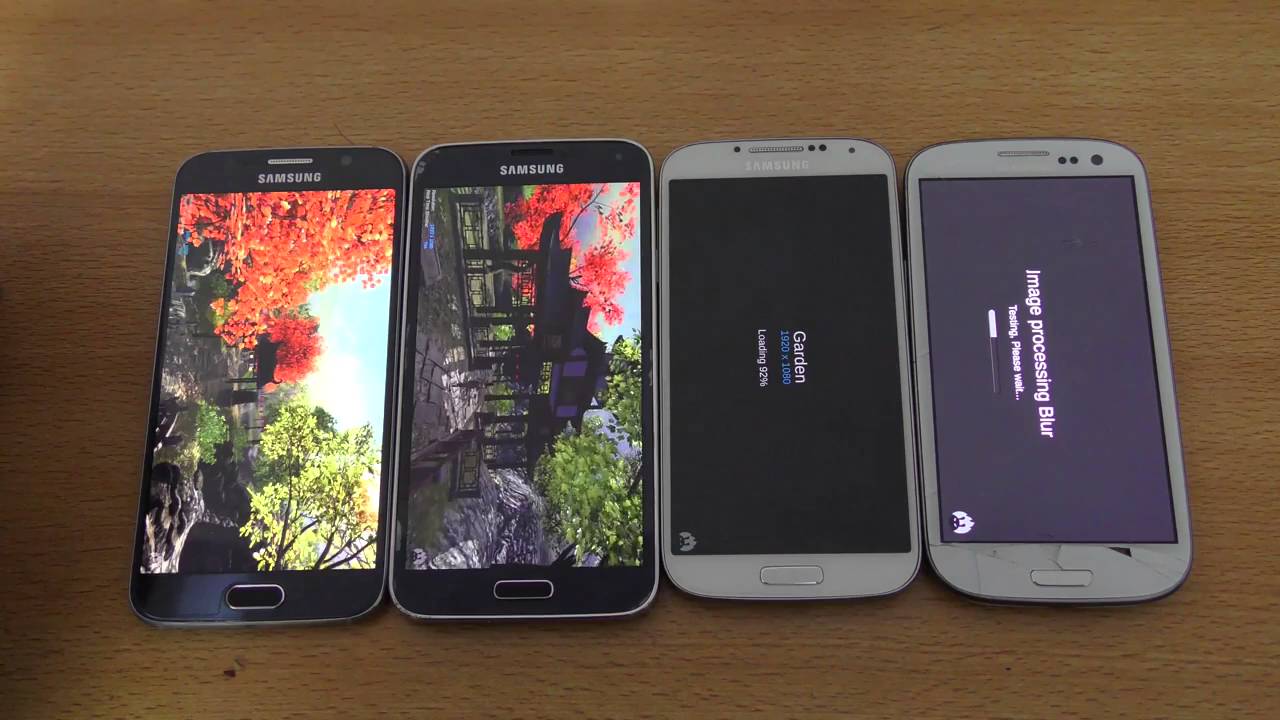 Android 6 0 1 Samsung Galaxy S6 vs S5 vs S4 vs S3 AnTuTu Benchmark ...