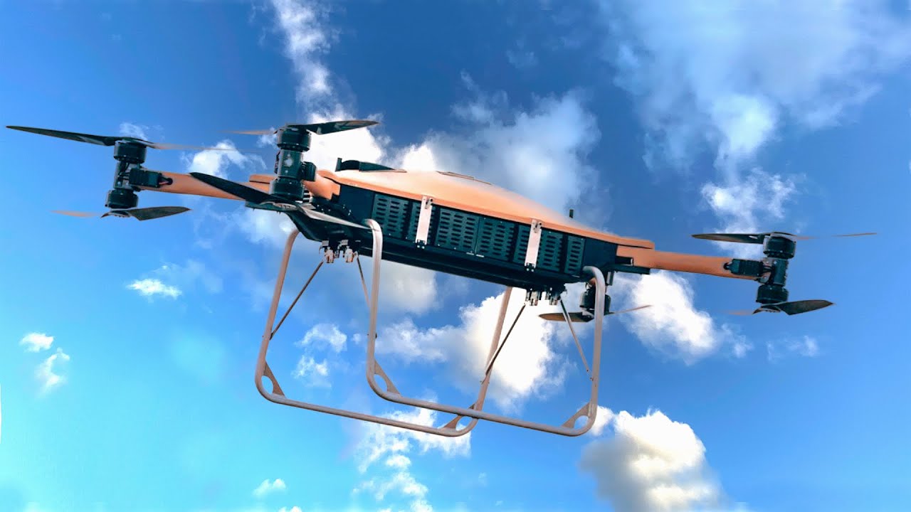 Украина получила британские тяжелые дроны Malloy T-400, обзор - YouTube