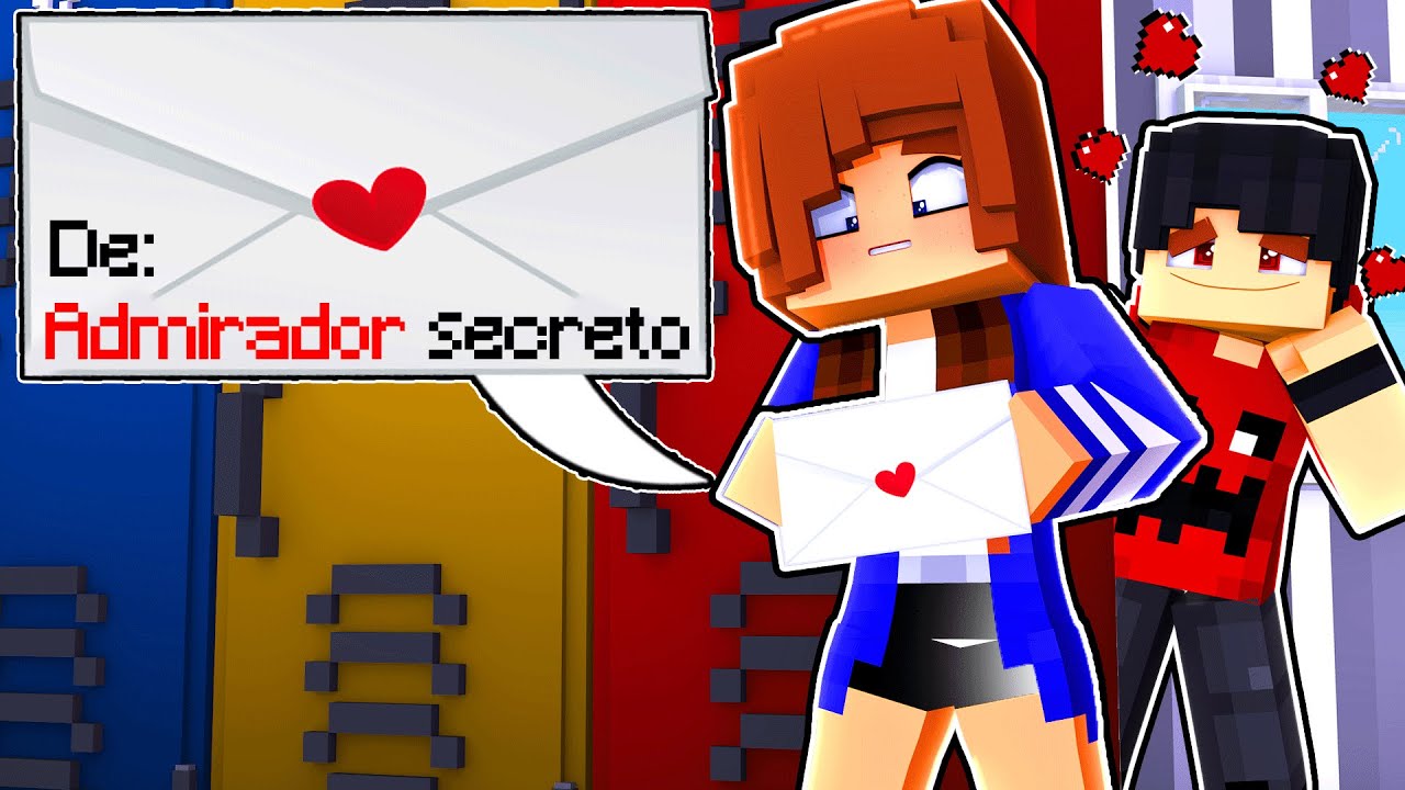 MIIKA TEM UM ADMIRADOR SECRETO no Minecraft Miika - YouTube