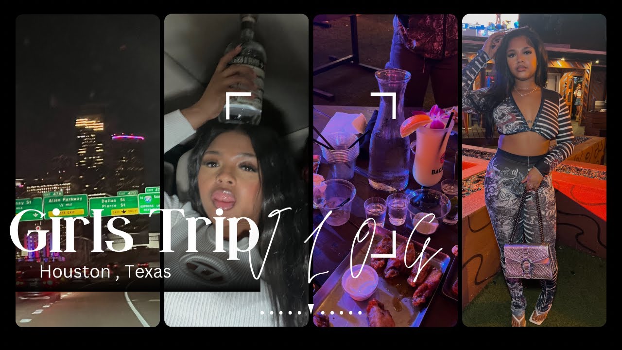 Vlog:Houston TX Girls trip WE HAD A TIME! Mall+Lots of clubbing+Foods ...