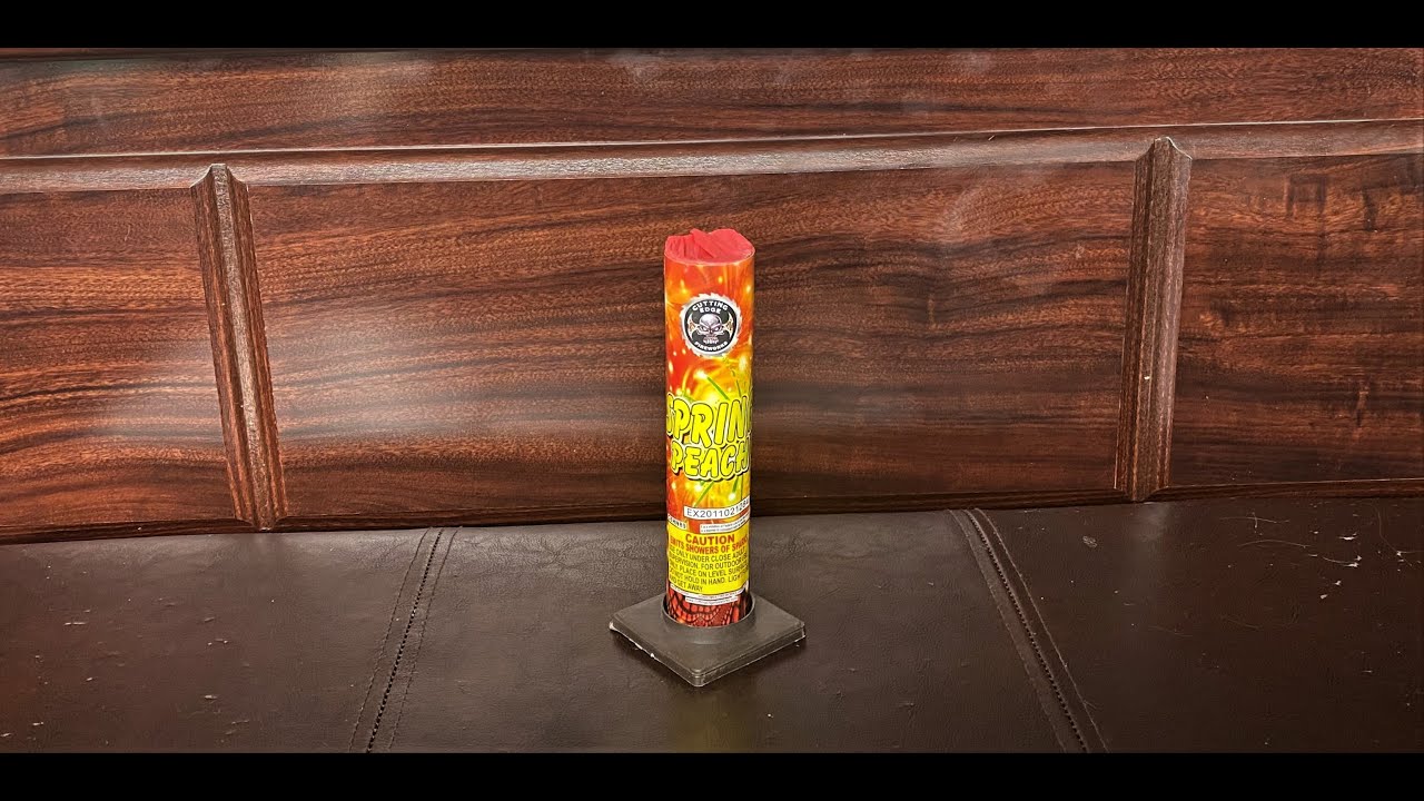 Cutting Edge Fireworks - Spring Peach - YouTube