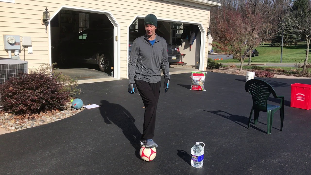Obstacle Course Dribble - YouTube