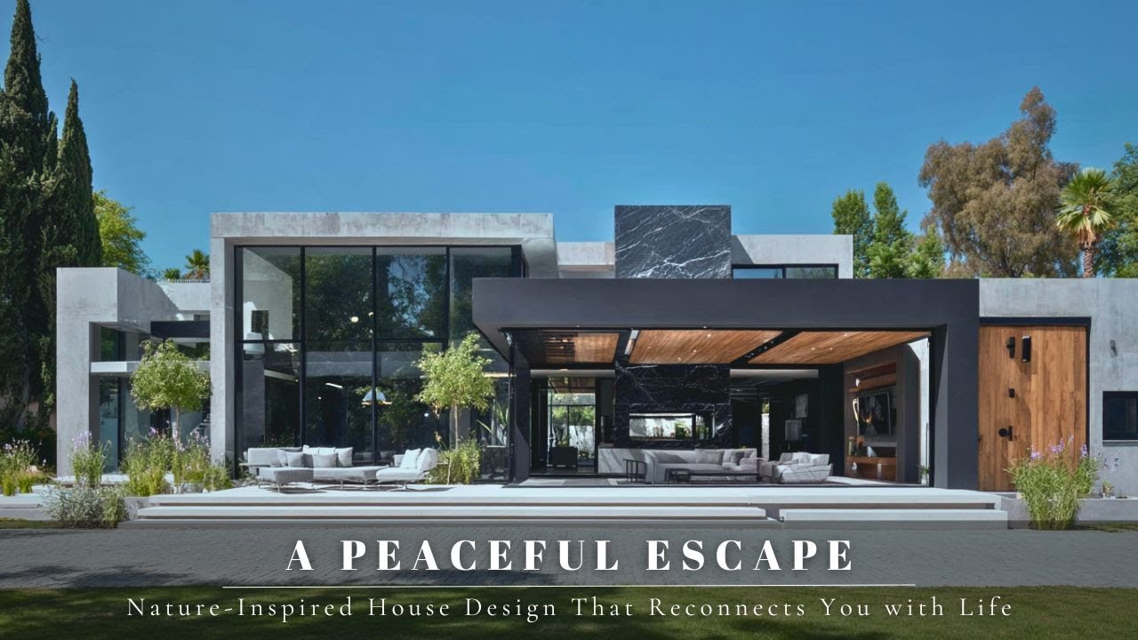 A Peaceful Escape: Nature Inspired House Design That Reconnects You ...