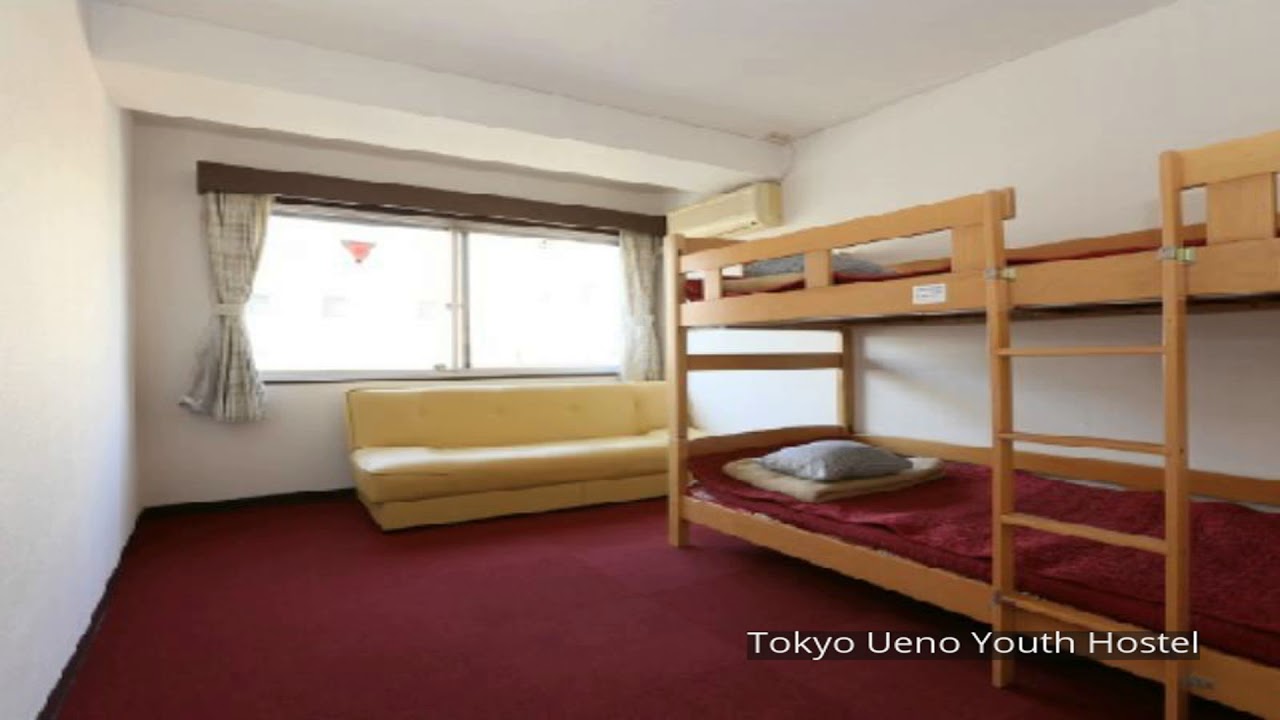 Tokyo Ueno Youth Hostel - YouTube