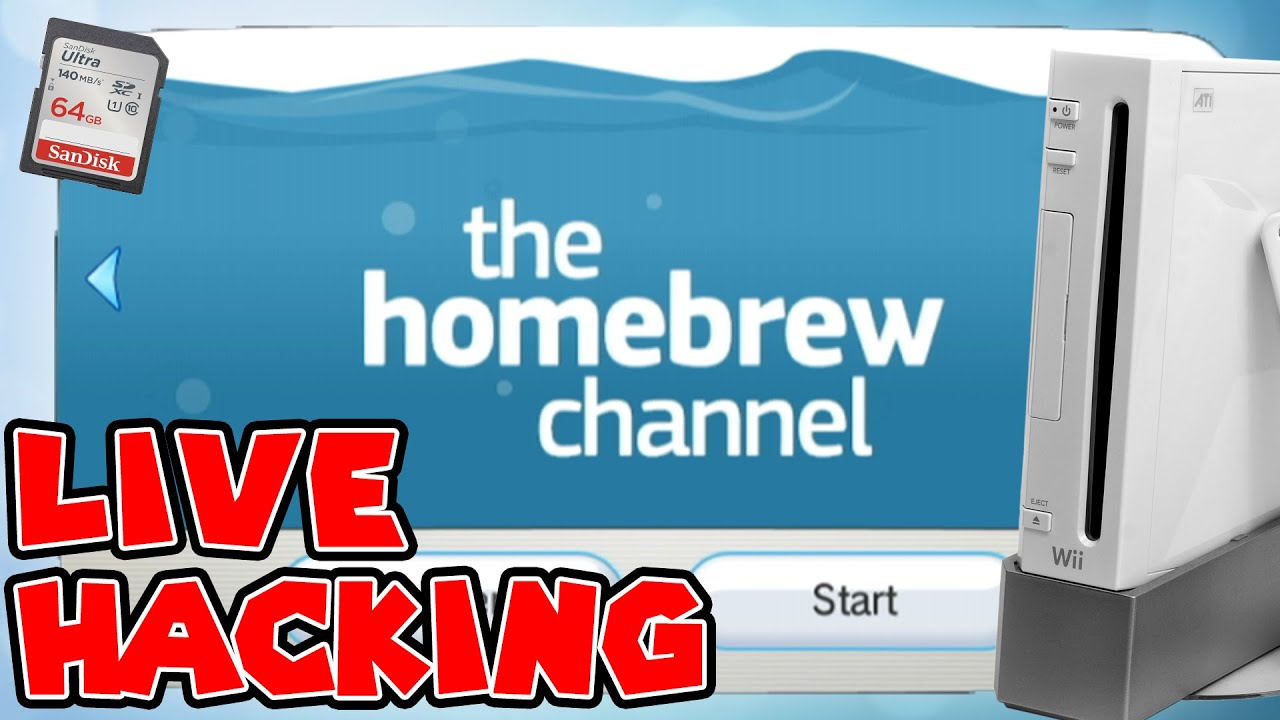 Come Hack a Wii With me LIVE! - YouTube