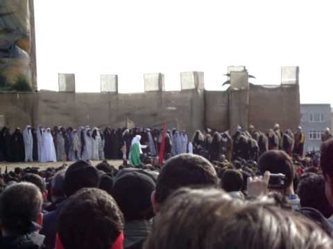 Istanbul Halkalı da Aşura Hz Hüseyin in şehit edilmesinin Yıldönümü 26.12.2009 2