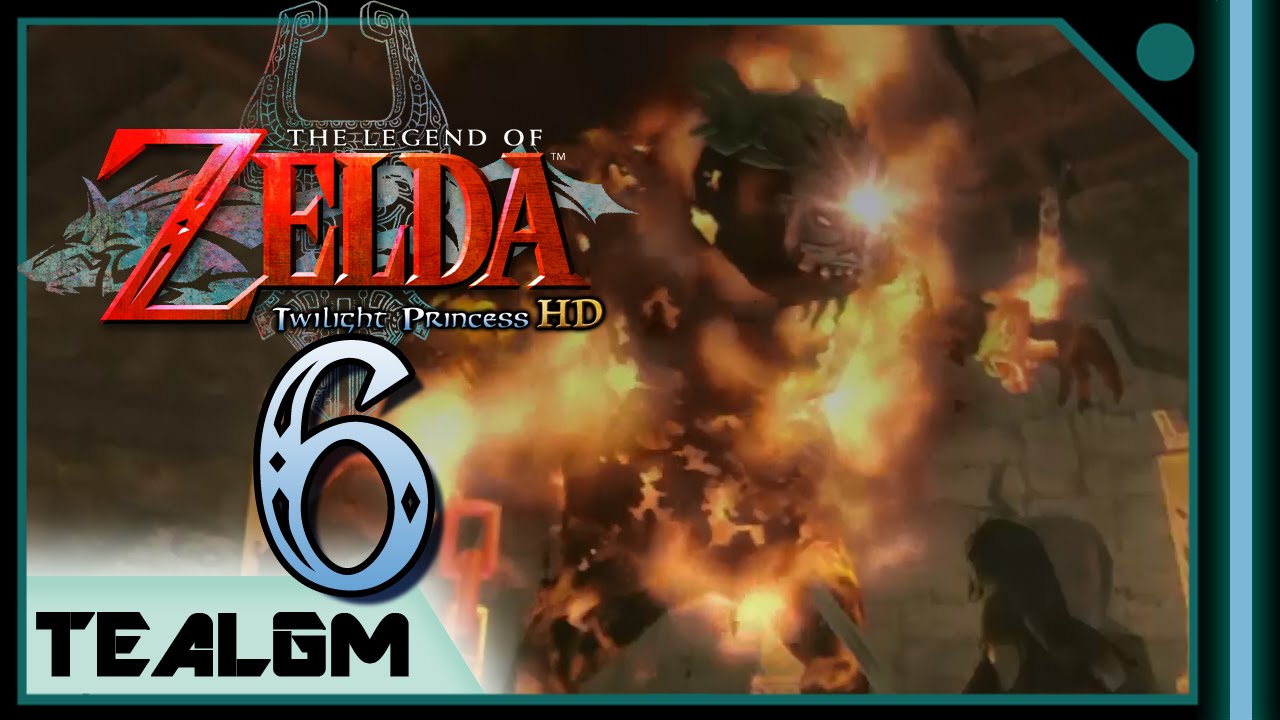 The Legend of Zelda: Twilight Princess HD - Part 6: Goron Mines Temple ...