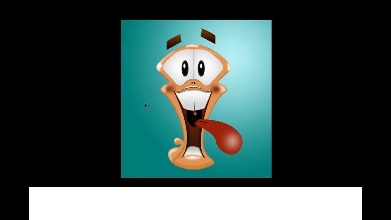 Create a cartoon vector using illustrator - YouTube