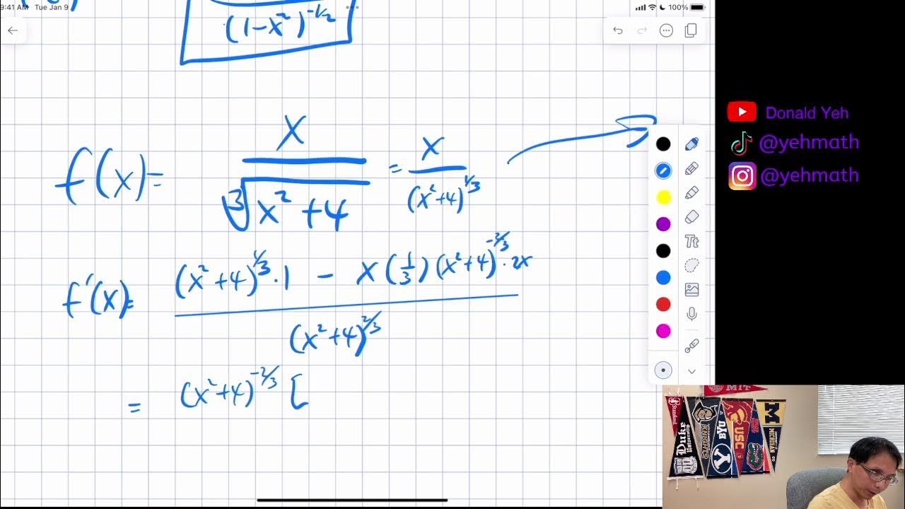Ap Calculus AB Chain Rule #2 - YouTube