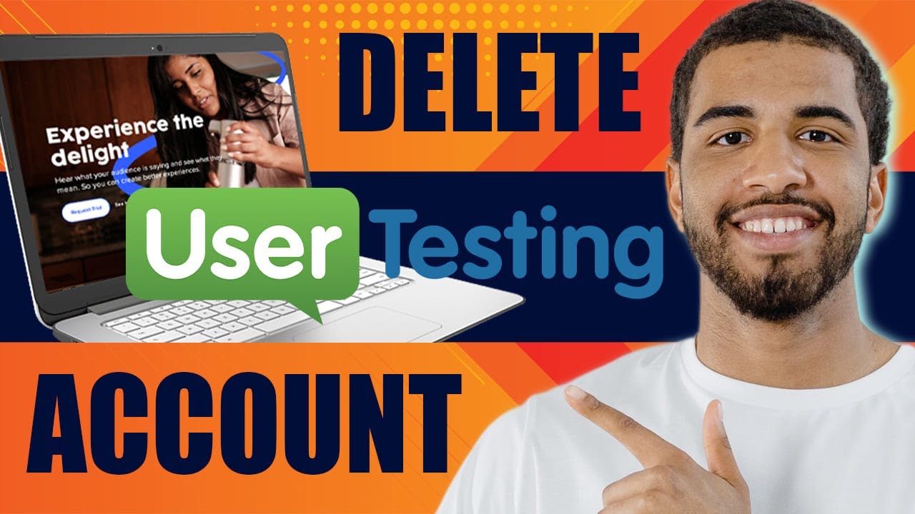 How to Delete User Testing Account (2024) - YouTube